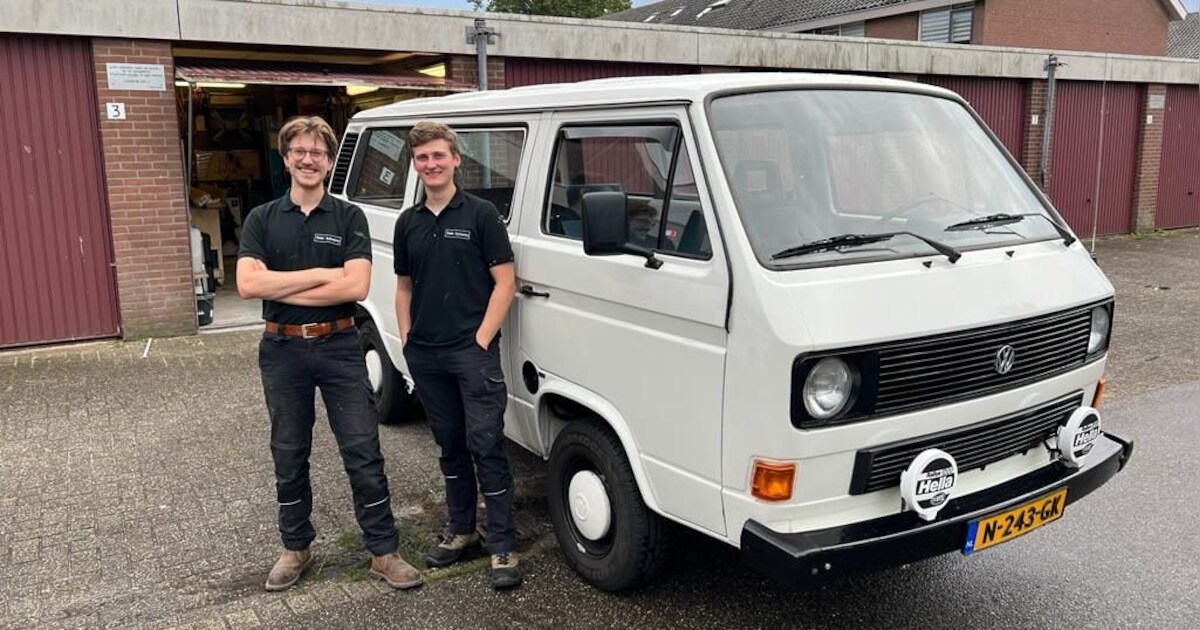 Jordan en Timethy bouwden een eigen camper: 'Na vijf jaar was het ...