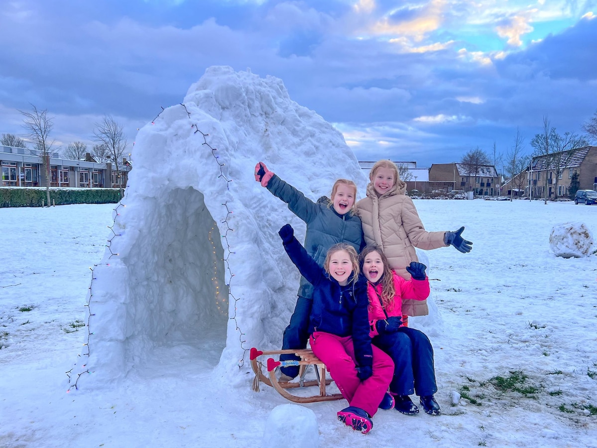 Van iglo tot sneeuwpop: deze bijzondere creaties maken Zoetermeerders ...