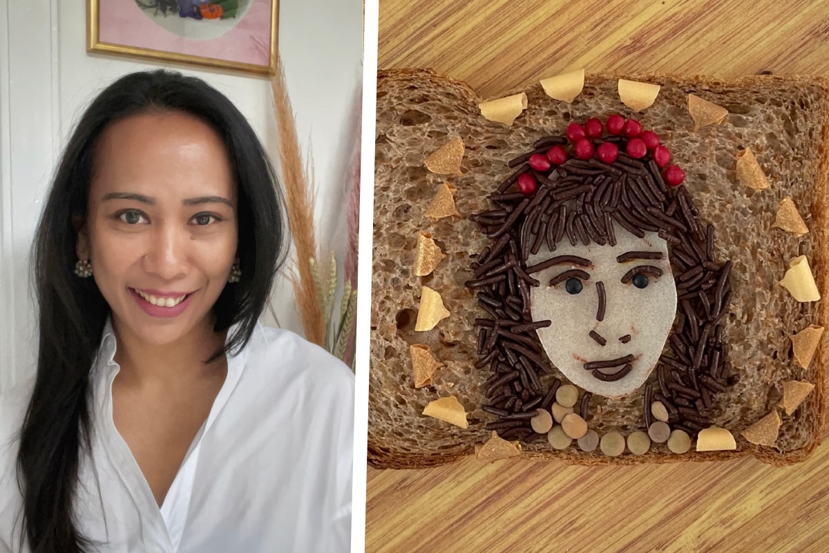 Sekar uit Zwolle tovert eten om tot foodart: 'Ik maak haar van ...