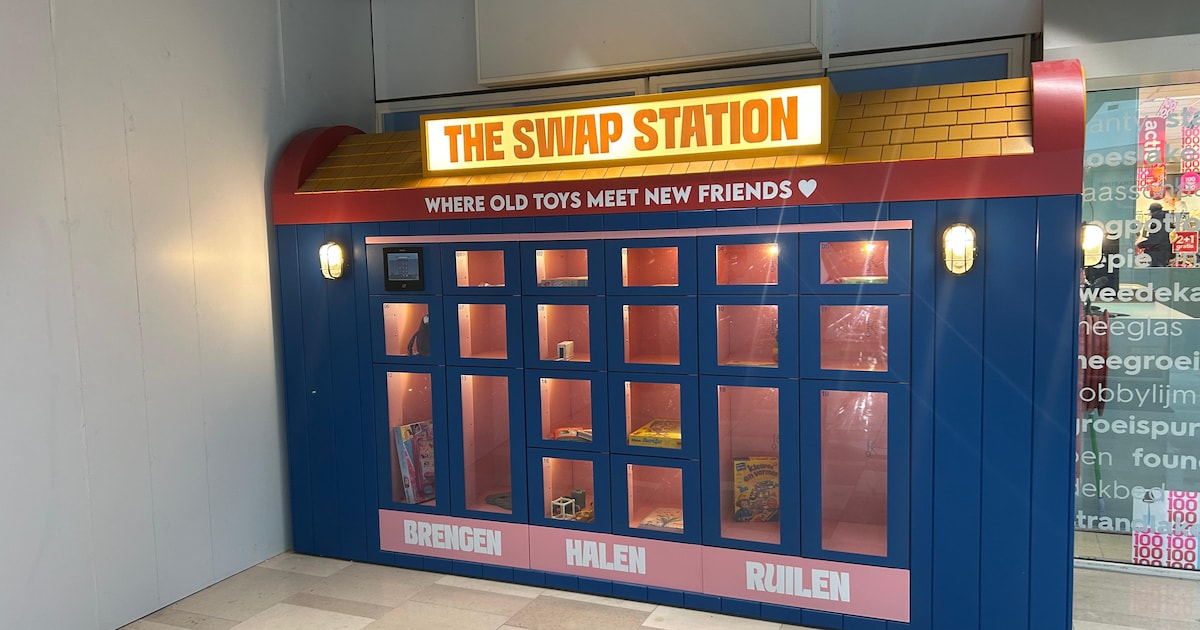 Leuk in Hoog Catharijne: The Swap Station, waar oud speelgoed nieuwe ...