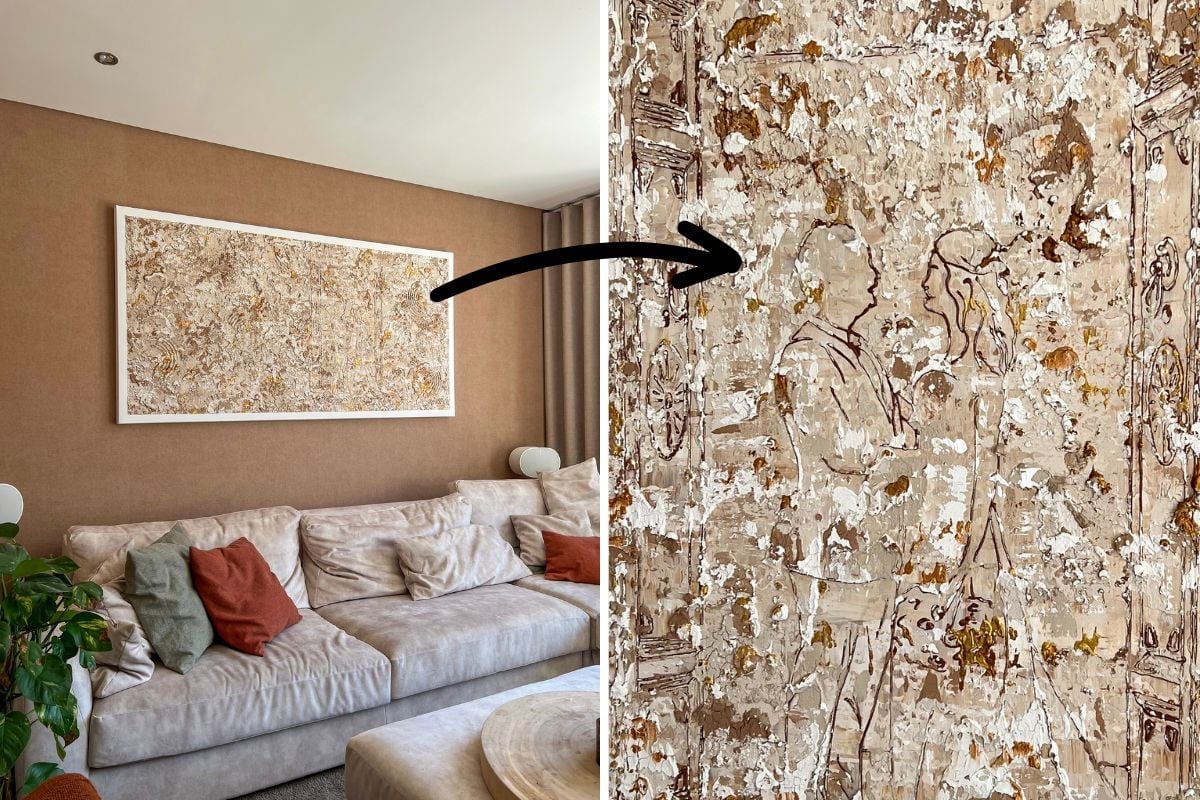 De schilderijen van Arina en Amber hangen bij mensen thuis: 'Als je ...