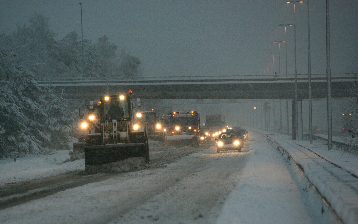 Vandaag 20 jaar geleden: de beruchte sneeuwstorm van 25 november 2005 ...