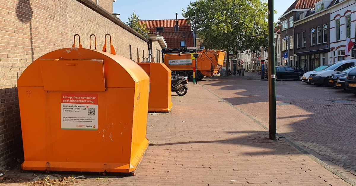Gouda gaat bovengrondse PMD-containers weghalen: dit is waarom | Regio ...
