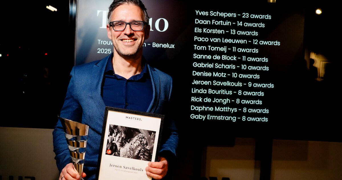 Nijmeegse Jeroen is een van de beste trouwfotografen van de Benelux ...