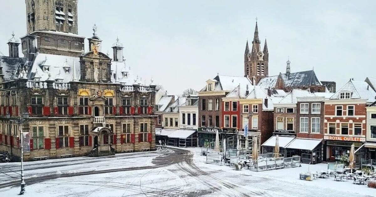 Krijgt Delft een witte kerst? Dit is de weersverwachting voor de ...