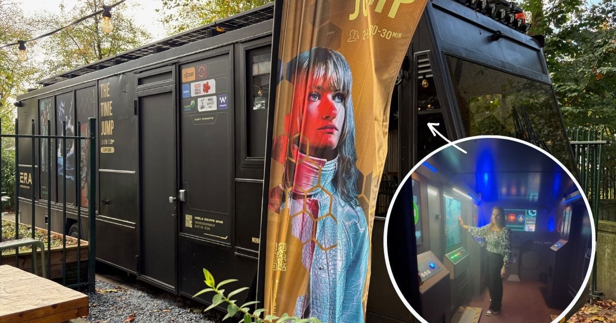 De nieuwste escaperoom van Zwolle vind je in een omgebouwde bus: 'Het ...