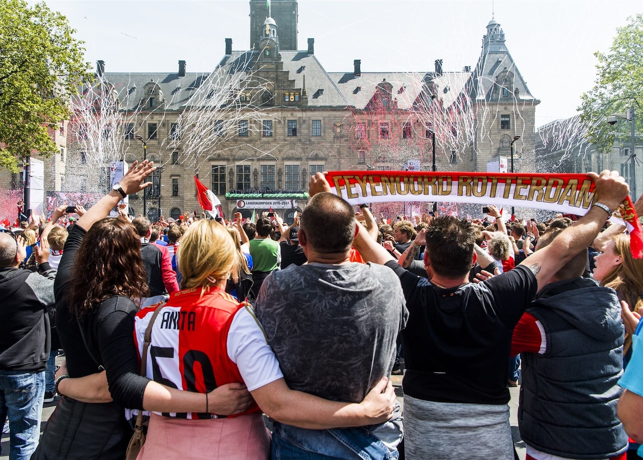 Feyenoord-foto's: zo kan de Coolsingel er maandag weer uitzien | Foto ...