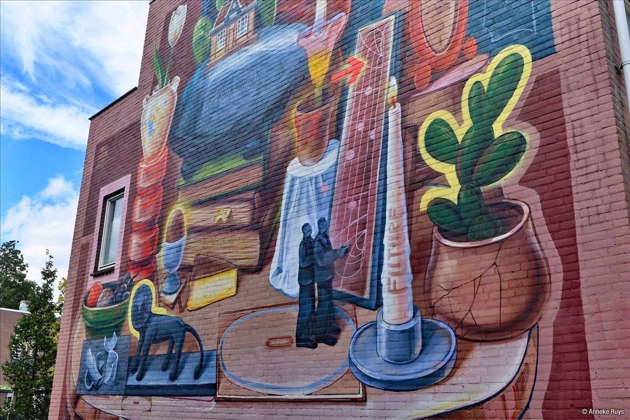 Street art in de Beverwaard: 9 x nieuwe muurschilderingen | Foto ...