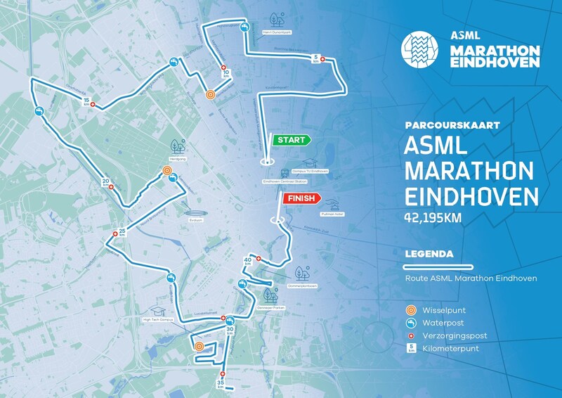 Ready, set, go: check hier de (veranderde) route van de ASML Marathon ...