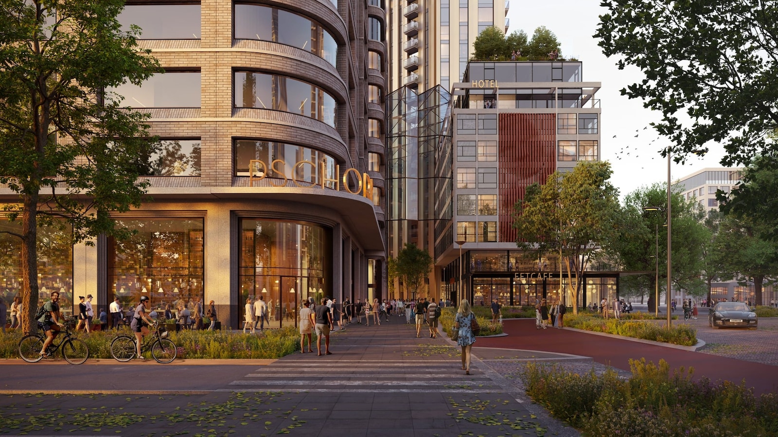 Toekomstbeeld: zo gaan de nieuwe woontorens bij Hofplein eruit zien ...