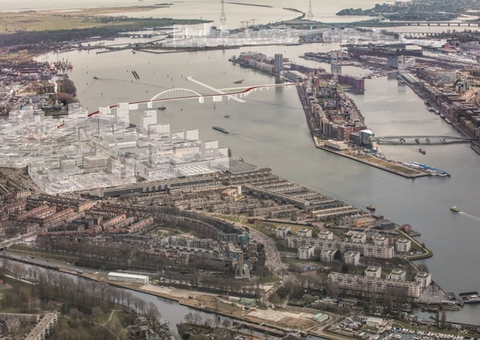 Dromen komen uit: Amsterdam krijgt een fietsbrug over het IJ | Regio ...