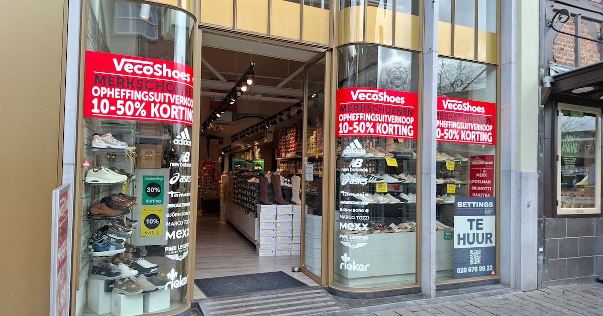 Helaas pindakaas: Bossche schoenenwinkel Veco Shoes stopt ermee | Regio ...