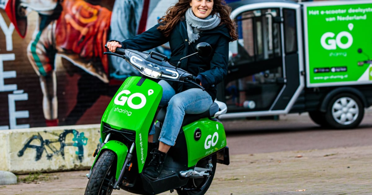 De deelscooters van GO Sharing verdwijnen uit Rotterdam | Regio ...