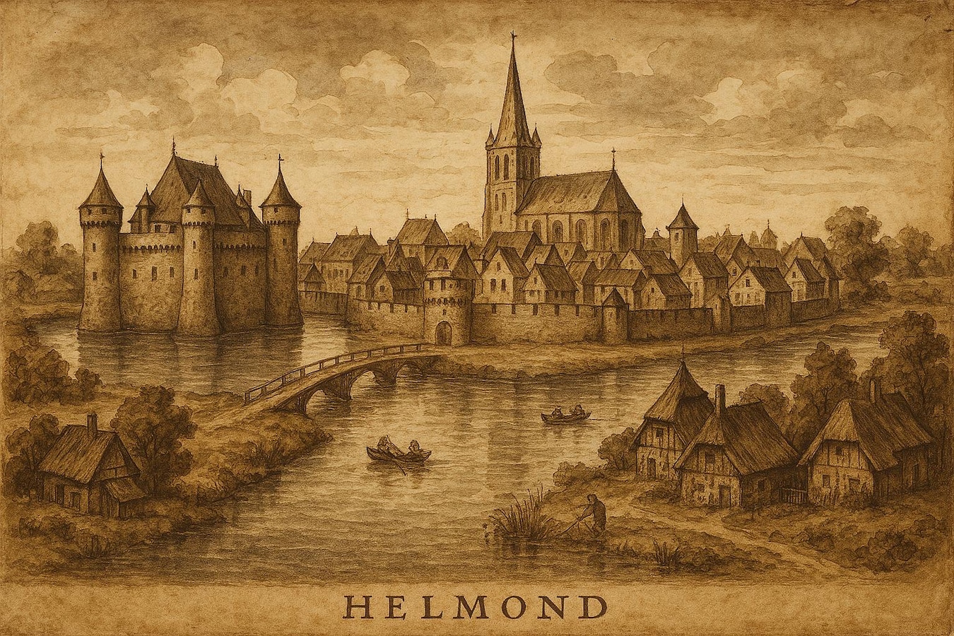 Van verleden tot toekomst: Helmond door de ogen van AI | Foto ...