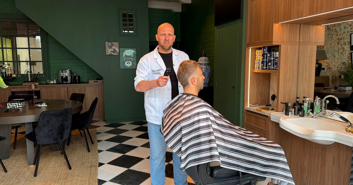 Michels barbershop Haarsnijder & Barbier bestaat één jaar: ‘Ik wil dat ...
